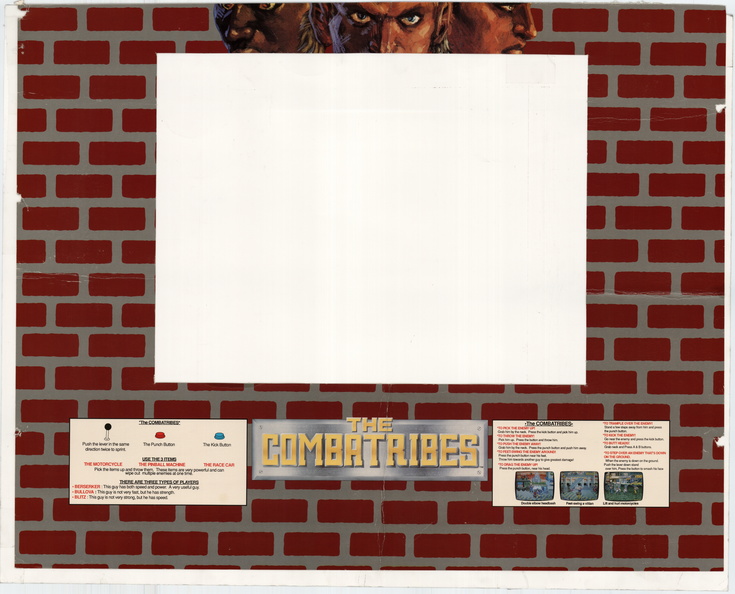 CombaTribes-bezel tif | Arcade Artwork