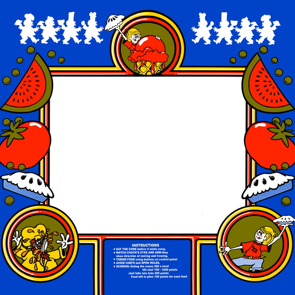 Food Fight Clipart