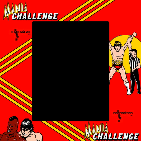 Mania-Challenge-bezel-.psd | Arcade Artwork