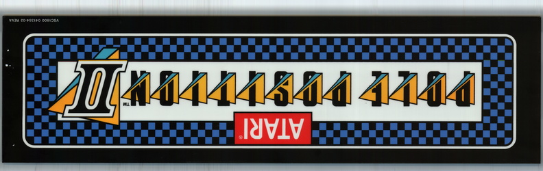 Pole-Position-II-marquee.tif | Arcade Artwork