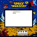 Space-Invaders-Bezel STANDARD-CAB.psd | Arcade Artwork