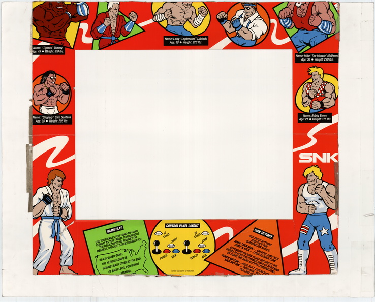 Street-Smart-bezel.tif | Arcade Artwork