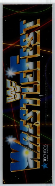 WWF-Wrestlefest-marquee-2.tif | Arcade Artwork