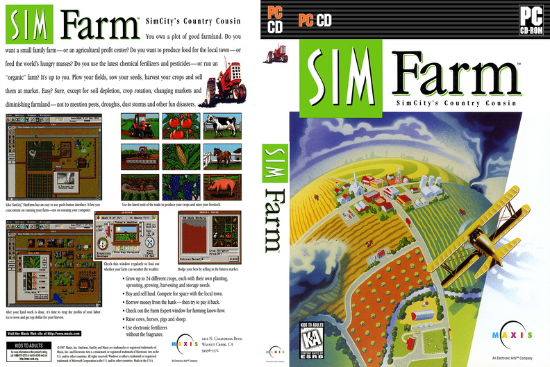 win simfarm | Arcade Artwork