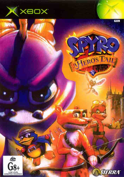 Spyro---A-Heros-Tail | Arcade Artwork