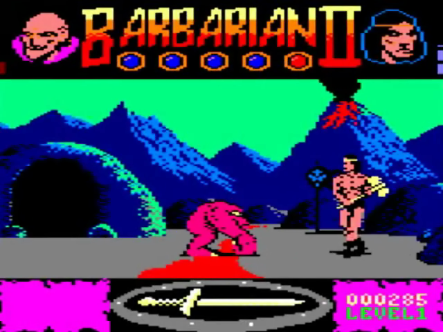 Barbarian-II--Gameplay- | Arcade Artwork