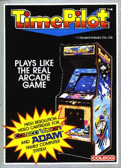 Time-Pilot--1983---Konami- | Arcade Artwork