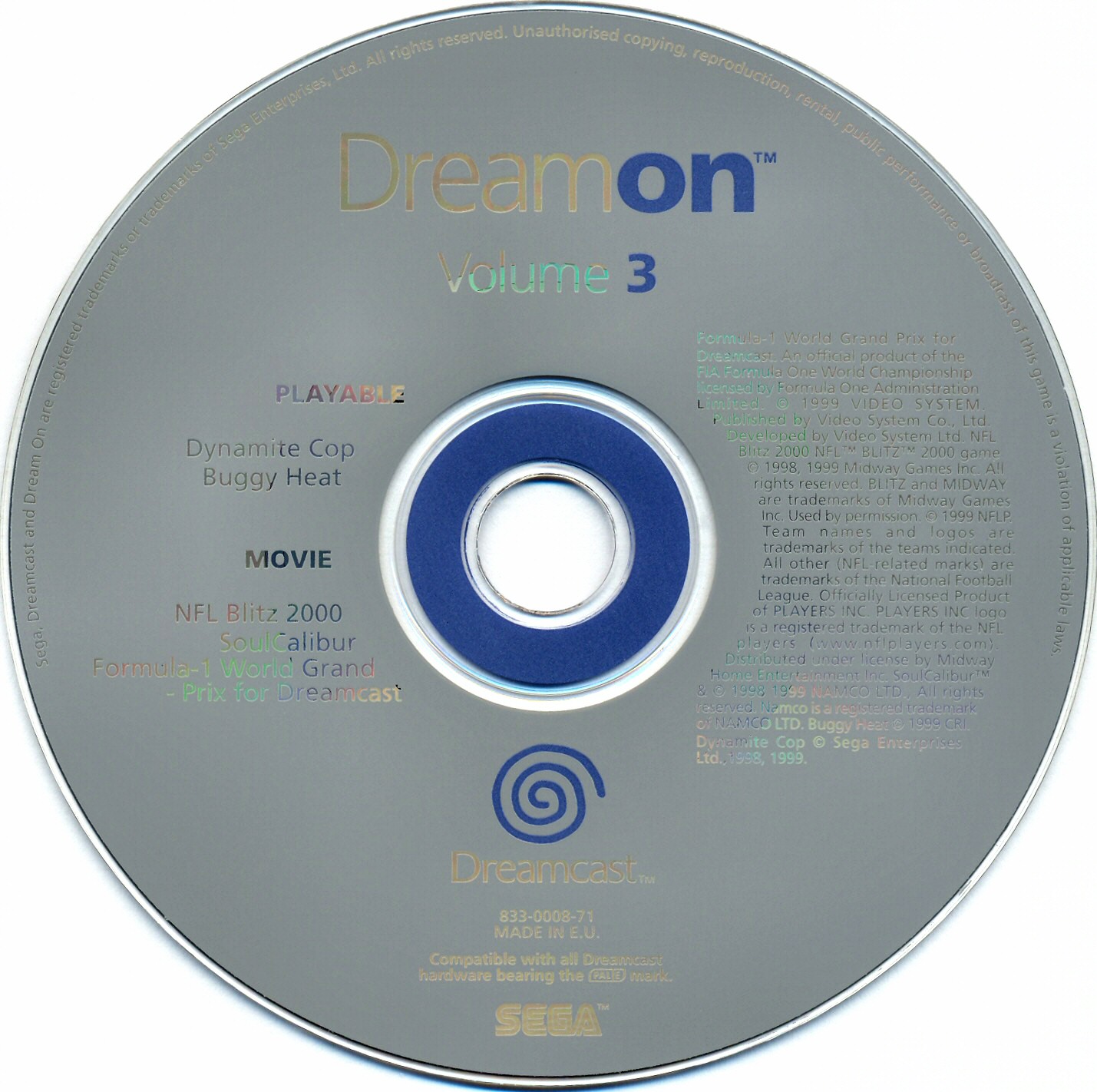 Computers and Consoles / SEGA / Dreamcast / Dreamcast Scans - PAL ...