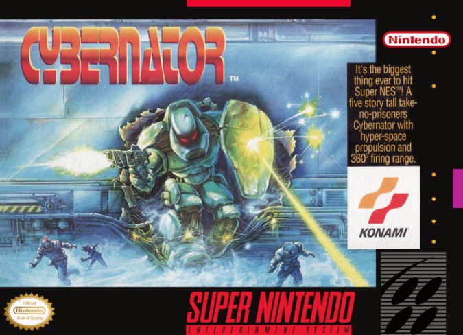 Cybernator--USA- | Arcade Artwork
