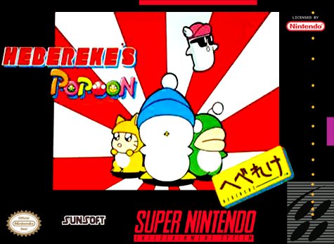 Hebereke-s-Popoon--Europe- | Arcade Artwork