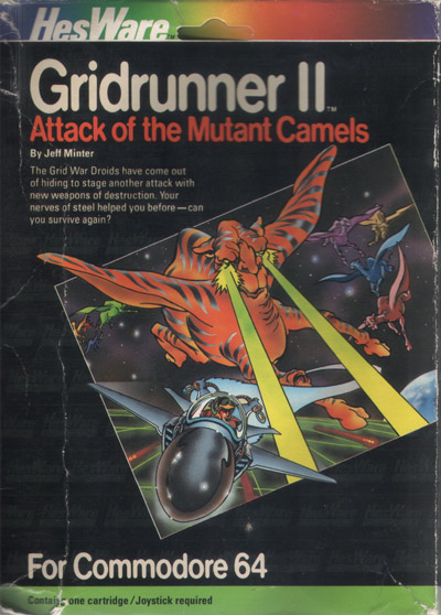 Cover--Gridrunner-II--Gridrunner II - Attack of the Mutant Camels - Cover--Gridrunner-II ...