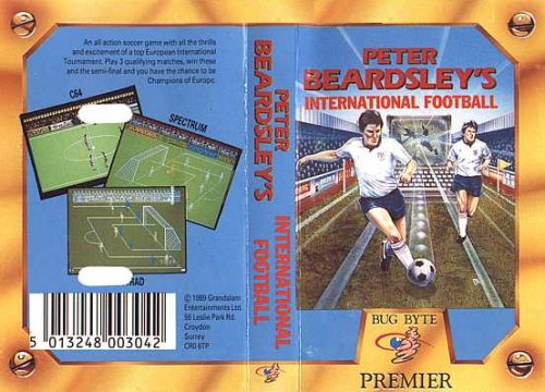 Peter Beardsley-s International Football -Bug Byte- | Arcade Artwork