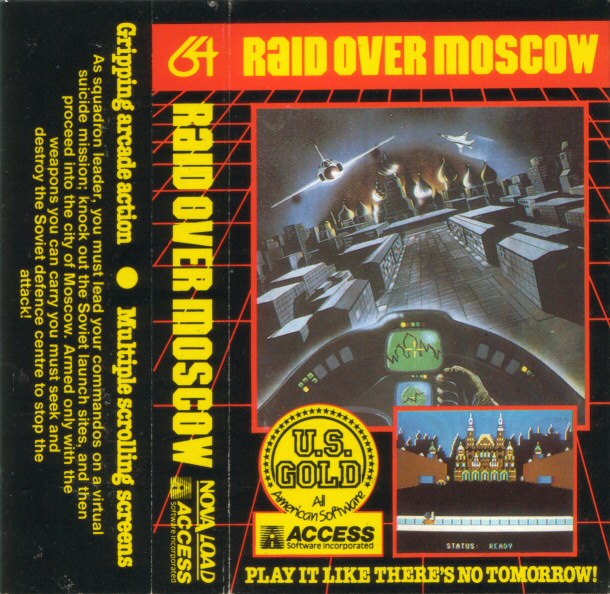 Raid Over Moscow -US Gold- | Arcade Artwork