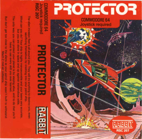 Protector--Rabbit-Software---Europe- | Arcade Artwork