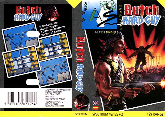 Butch-HardGuy-AlternativeSoftwareLtd- | Arcade Artwork